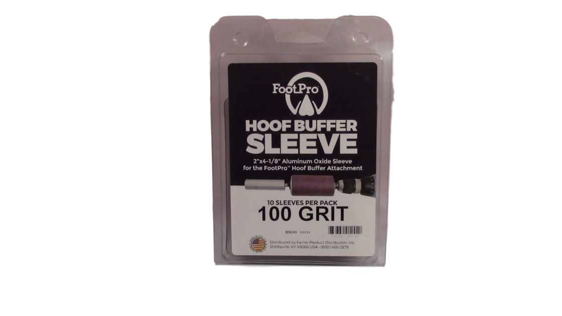 Hoof Buffer Sleeve -100 grit PK – Empire Farrier Supply