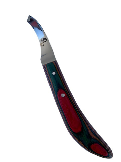 Triton Curved Blade Knife Colored Handle, RH – Empire Farrier Supply
