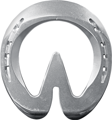 Mustad Equilibrium Aluminum Heart Bar 3 – Empire Farrier Supply